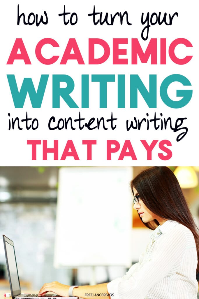 How Do You Transition from Academic Writing to Content Writing ...